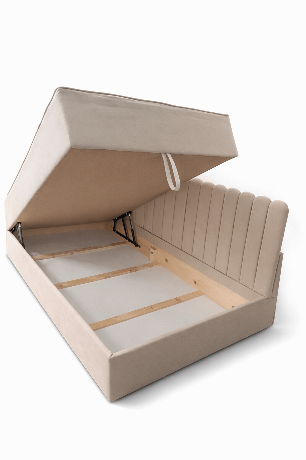 Box spring krevet sa kutijom za posteljinu i mehanizmom